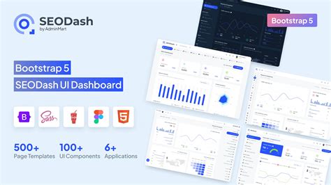 Seo Dash Bootstrap Reporting Dashboard Template Made By Adminmart