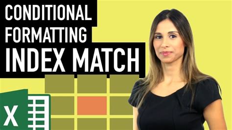 Conditional Format Index Match Result In Excel Xelplus Leila Gharani