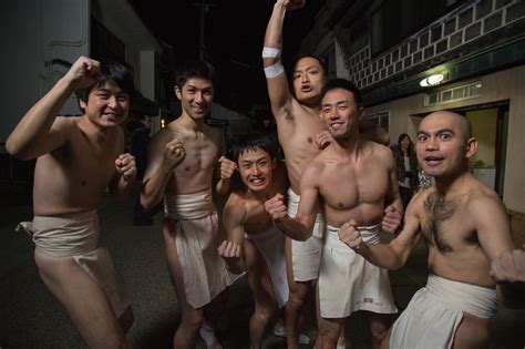 Half Naked Man In Japanese Event Livetravelfood