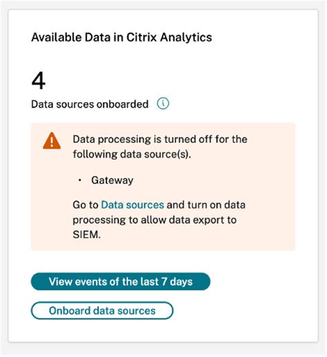 Troubleshooting Data Exports Citrix Analytics For Security™