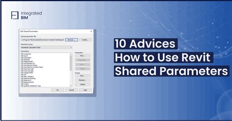 How To Properly Use Revit Shared Parameters 10 Practical Tips