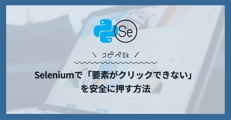 【例外処理】一般的なselenium固有のエラーについて：python（初心者用） 陰lady Log