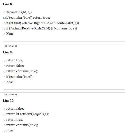 solved write the method public static boolean inboth bt bt
