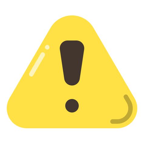 Warning Generic Color Fill Icon