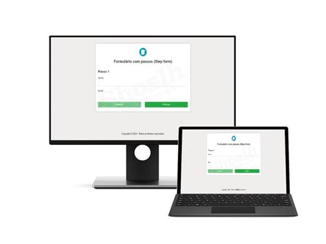 formulário com passos feito em html css e php script php aqui