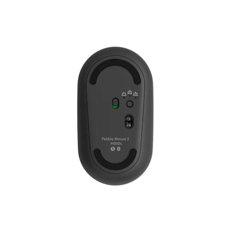 Logitech M S Pebble Tonal Wireless Mouse Tonal Graphite