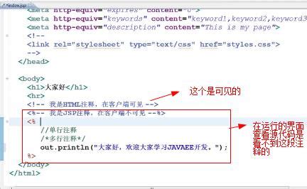 Java遇见HTMLJSP篇之JSP基础语法 java html jsp CSDN博客