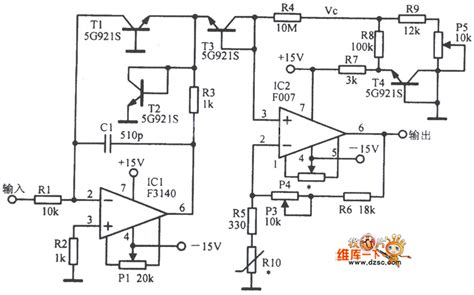The Circuit Diagram Of Log Amplifier Amplifiercircuit Circuit The Circuit Diagram Of Log Amplifier Amplifiercircuit Circuit