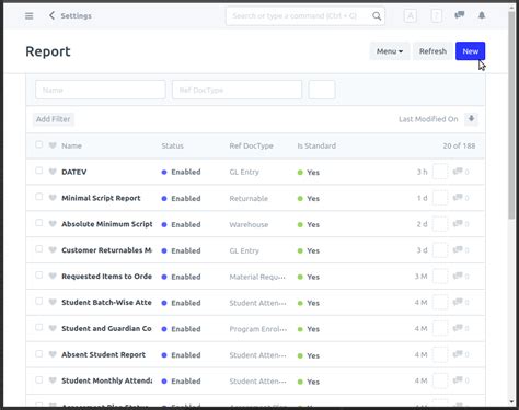 How To Create A Minimalist Script Report Chart Reports Frappe Forum