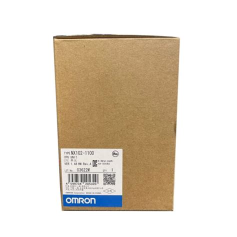 New Omron Nx102 1100 Sysmac Nx1 Modular Cpu Nx102 1100 Nx1021100 Us