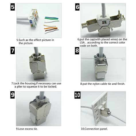 1pc Rj45 Keystone Cat6 Cat6a Shielded Ftp Zinc All Vicedeal
