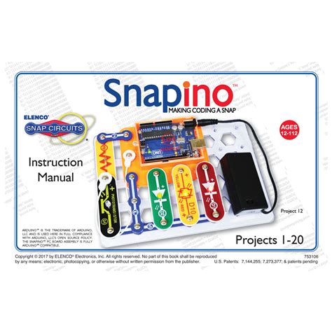 Snap Circuits Snap Circuits Snapino Yarra Supply