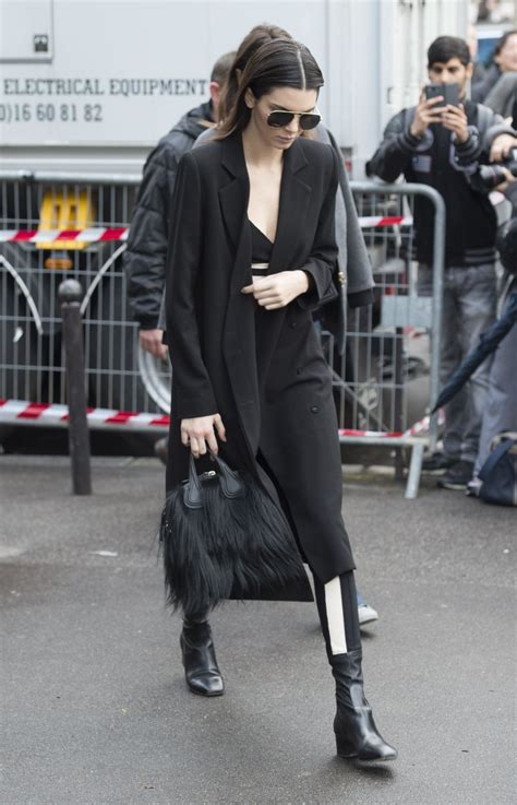 Kendall Jenner Out And About In Paris Hawtcelebs