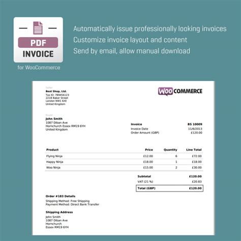 Codecanyon Woocommerce Pdf Invoice Theme 8848