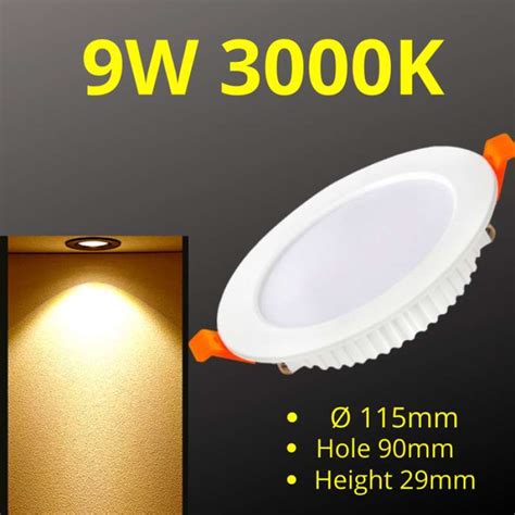 Jual Lampu Plafon Led Slim Downlight Lampu Led Panel 10w 10 W 10 Watt
