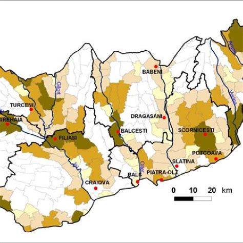 Areas Prone To Nitrate Pollution 2008 Source Research Institute For Download Scientific