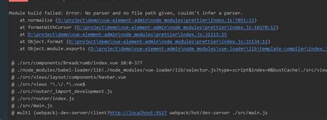 no parser and no file path given couldn t infer a parser · issue 706