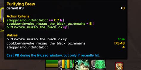 Brm Recommends Purifying Brew Off Cd Even With Maximize Celestial Brew