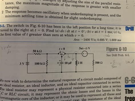 rlc circuit question r electricalengineering