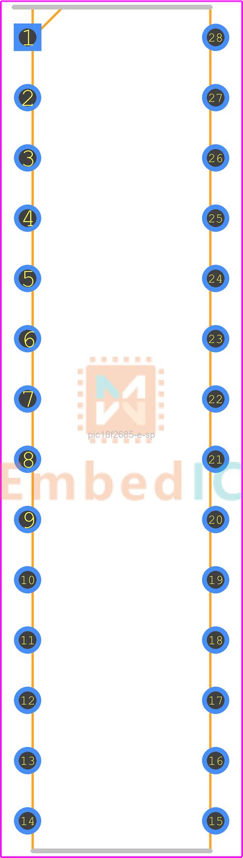 Pic18f2685 Esp Microchip 8bit Mcu Embedic