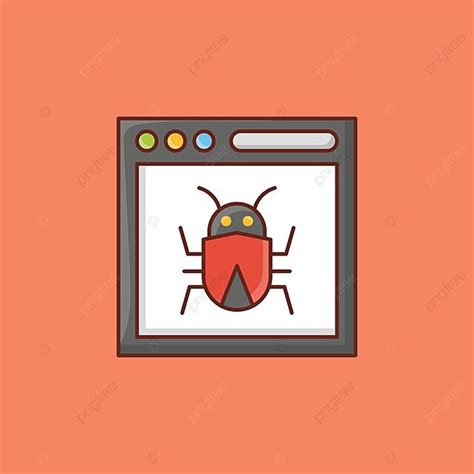 Bug Virus Internet Web Vector Virus Internet Web Png And Vector With