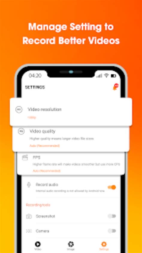Android Için Super Recorder Screen Recorder Capture Editor Apk İndir