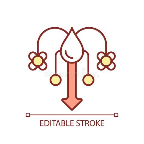 Customizable Vegetable Icon Heatflation Concept Stock Vector Illustration Of Problems