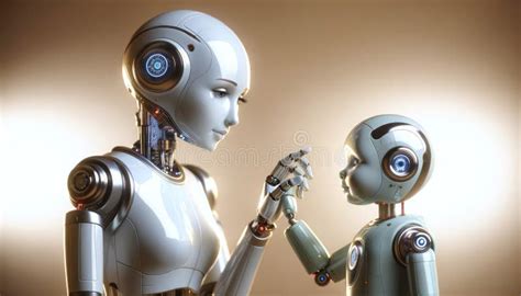 Two Humanoid Robots Engage In A Human Like Interaction Highlighting The Emotional Potential Of
