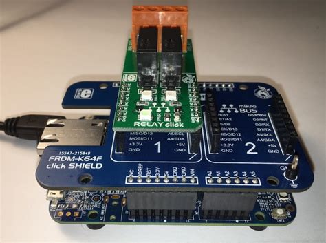 Frdmclickrelayexample Mikroe Click Relay Module Demo For Nxp