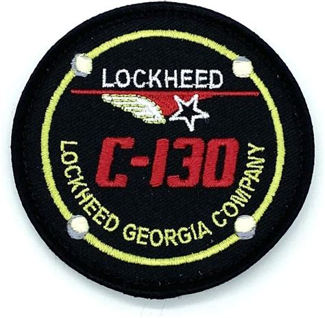 Lockheed Martin® C 130 Hercules® Yoke Patch Hook And Loop