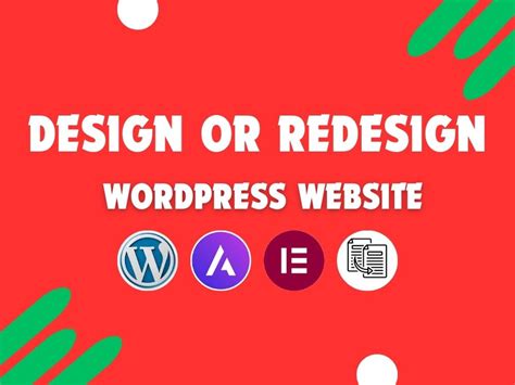 responsive wordpress website design or redesign using elementor pro upwork