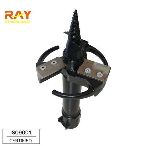 Inch Inch Tree Stump Removal Auger Stump Planer For Excavator Skid Steer Tree Stump