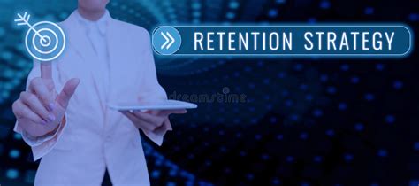 Hand Writing Sign Retention Strategy Business Idea Activities To Reduce Employee Turnover And