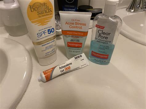 How Well Do My Products Mix Together At Night I Only Use Adapaline In The Morning I Use