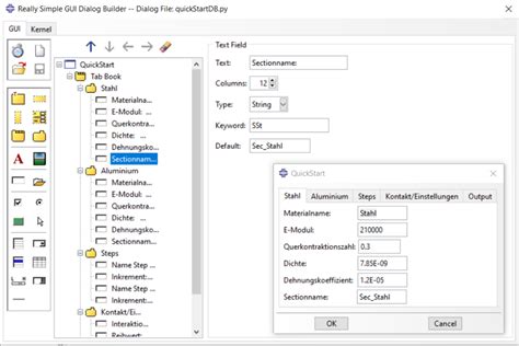 Abaqus Cae Quickstart Plugin With Rsg Dialog Builder Plm Blog And Knowledge Center