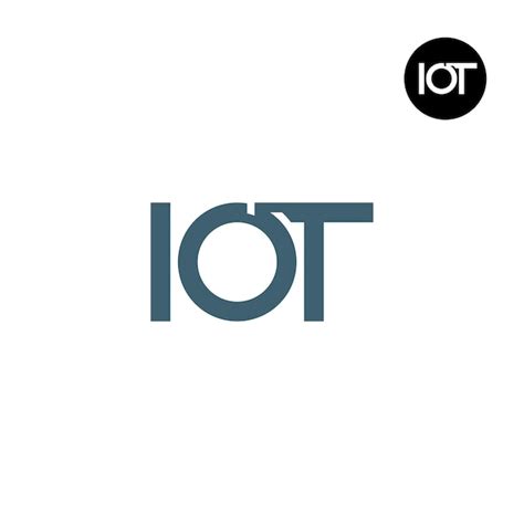 Premium Vector Letter Iot Monogram Logo Design
