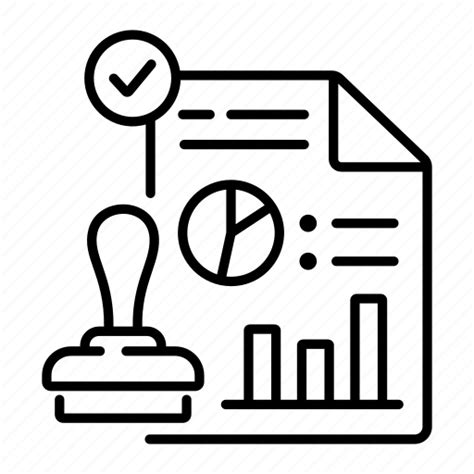 Approval Confirmation Stamping Consent Validation Icon Download