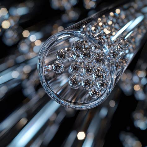 Exploring The Intricacies Of Chemical Bonds And Molecular Structures Through A Close Up Of A