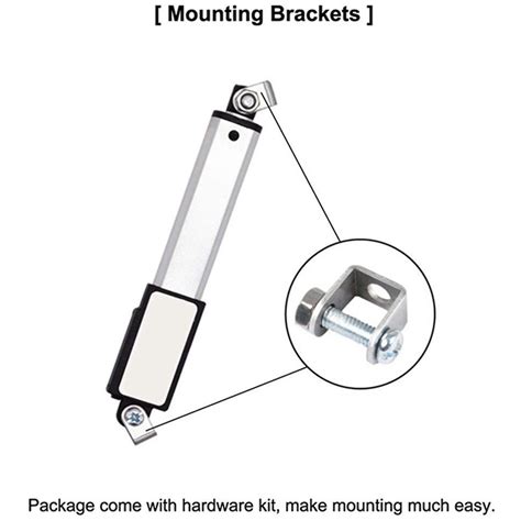100mm Stroke Waterproof Mini Linear Actuator Dc 12v Electric Motor Window Opener Ip54 Rated