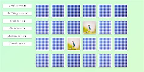 Github Dorottyavarjumemory Game Memory Game Cards On Different