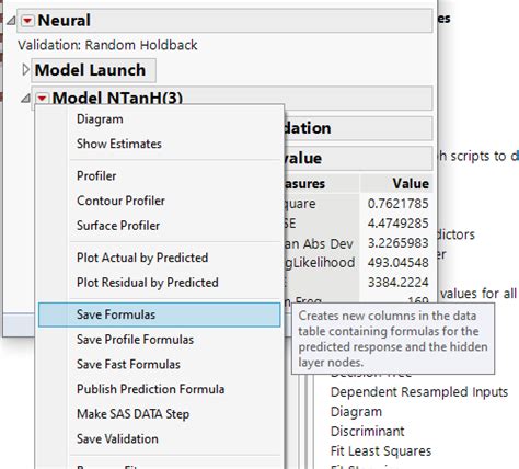 Solved Question About How To Use Fit Object For Prediction In Jsl