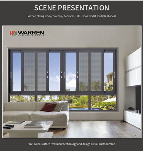 4 Panel Sliding Window 3 Track Sliding Window Warren