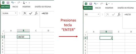 Cómo Dividir en Excel Cosmo del Como