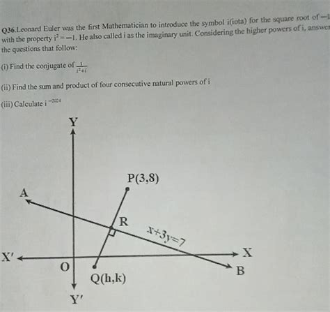 I Find The Conjugate Of 1 2 I Ii StudyX