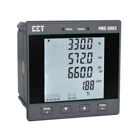 PMC S C Class S Low Cost Three Phase Multifunction Panel Meter With LCD RS XDI