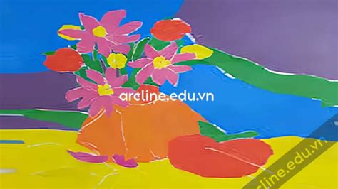 Xé Dán Tranh Tĩnh Vật Hướng Dẫn Chi Tiết Sáng Tạo Arcline Arcline Academy