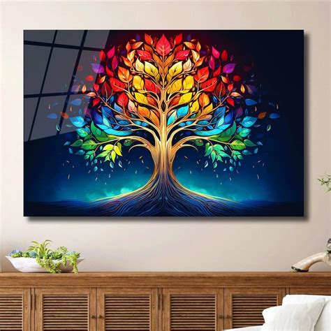 Tree Of Life Wall Art Etsy