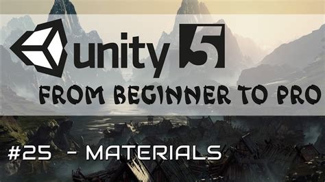 Unity From Beginner To Pro Materials YouTube