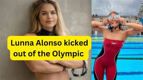Swimmer Luana Alonso Kicked Out Of Olympic Luanaalonso 2024olympics