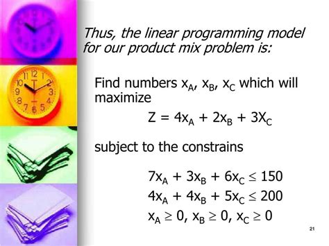 ppt ch 7 linear programming powerpoint presentation free download